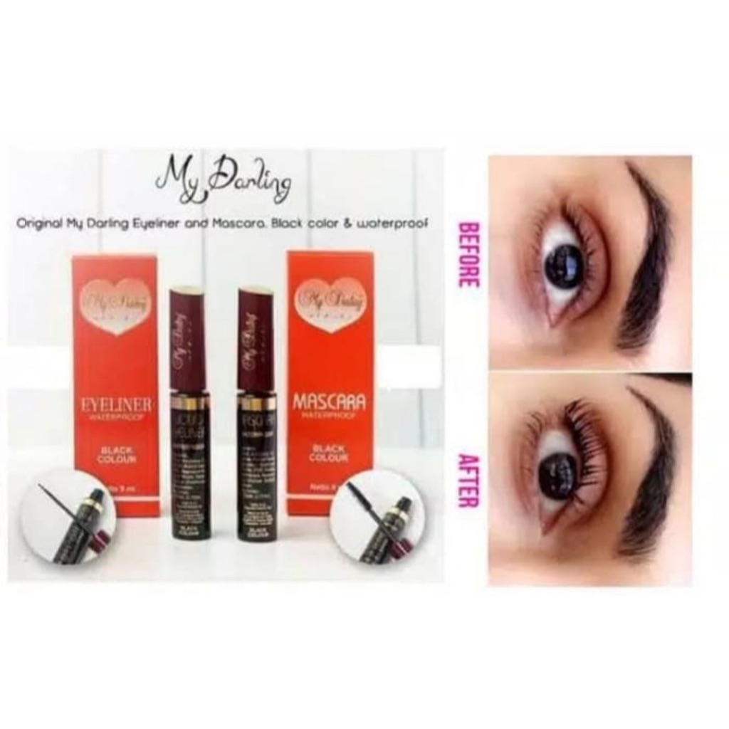 Jual Mascara Maydarling Waterproof 9ml | Shopee Indonesia