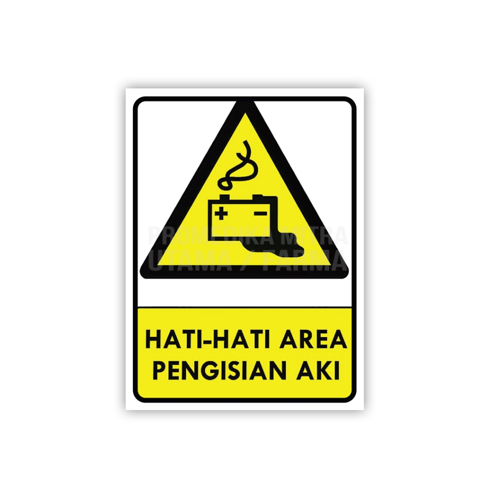 Jual Stiker Rambu-Rambu Peringatan K3 / Sticker Safety Sign K3 | Shopee ...