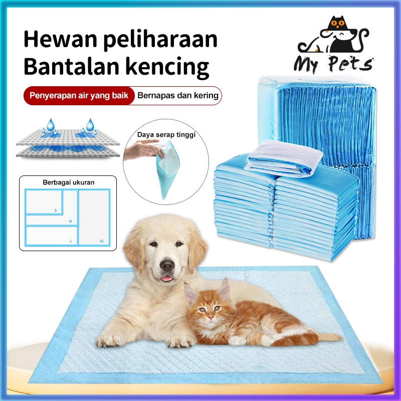 Jual Pad Pipis Kucing Anjing Popok Sekali Pakai Alas Pipis Pee Poop ...