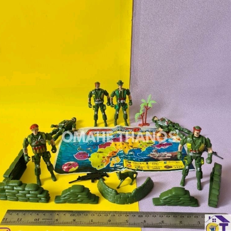 Jual Mainan tentara army / Tentara Troops / miniatur tentara perang ...