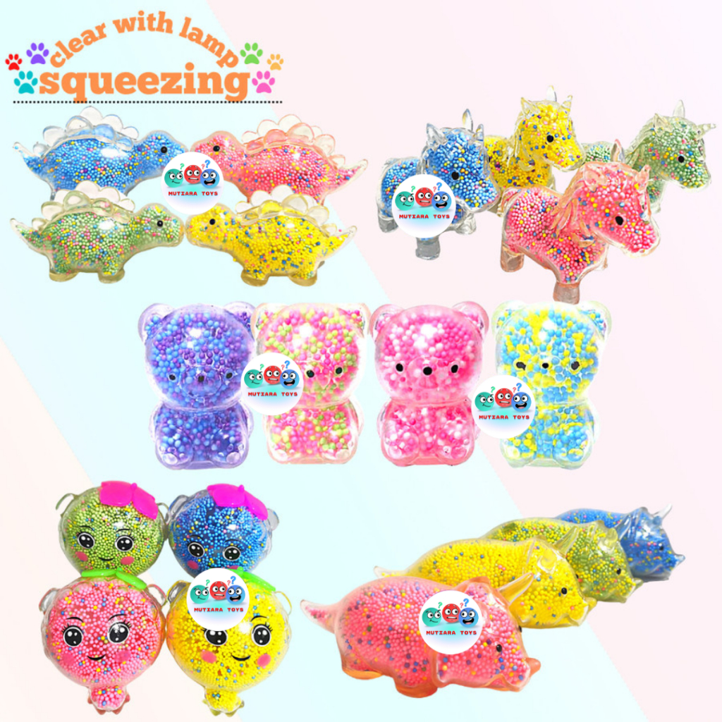 Jual MUTIARATOYS Mainan Squishy Bening Animal Lampu/ Mainan Squishy ...