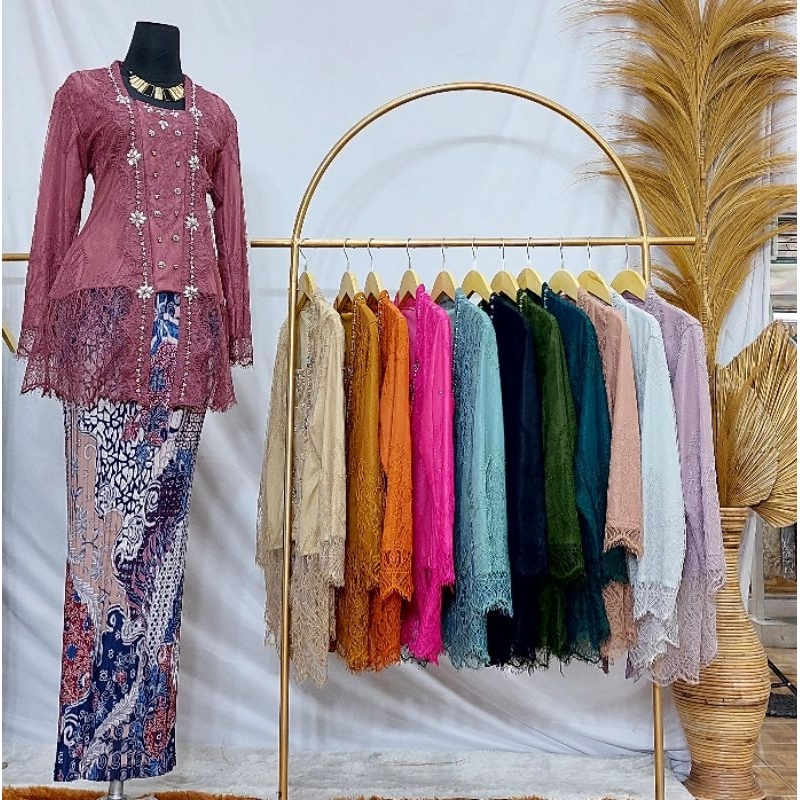 Jual Set Kebaya Bali Mewah (Free Rok) | Shopee Indonesia