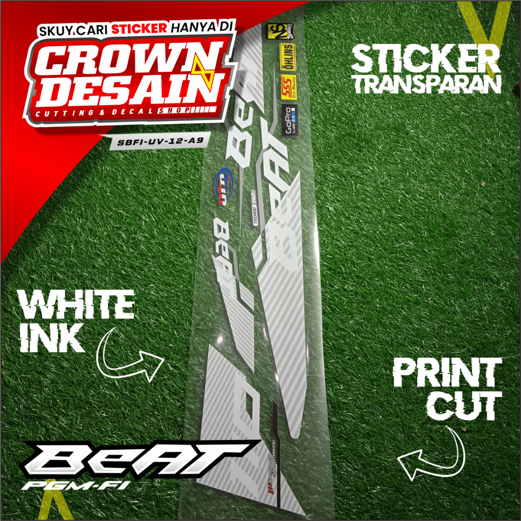 Jual Striping Beat FI Motif Malaysian Simpel - Stiker Striping ...