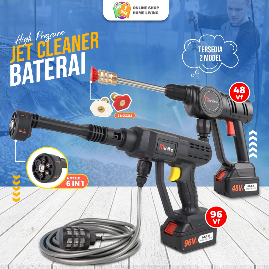 Jual Jet Cleaner Cordless Alat Cuci Motor Mobil Pistol Air Tekanan ...