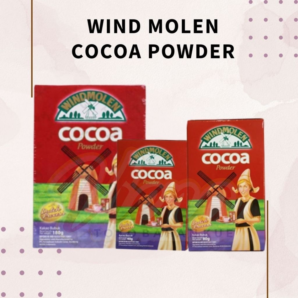 Jual Windmolen Cocoa Powder/Coklat Bubuk 40gr | Shopee Indonesia