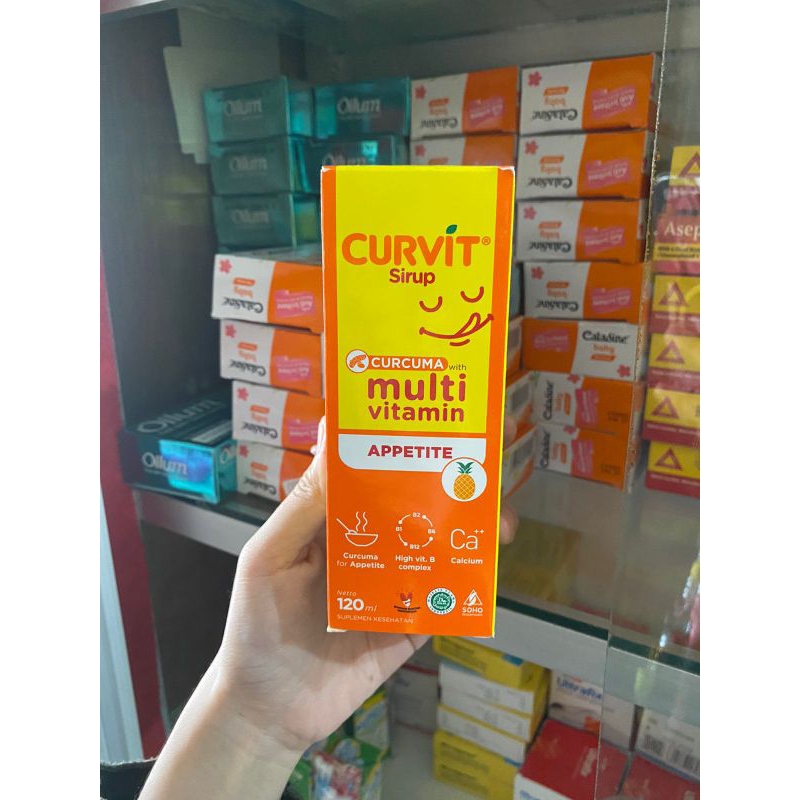 Jual Curvit sirup multivitamin | Shopee Indonesia