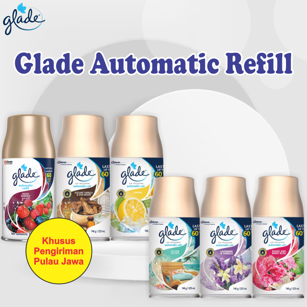 Jual Glade Automatic Spray Refill Pengharum Ruangan 225ml | Shopee Indonesia