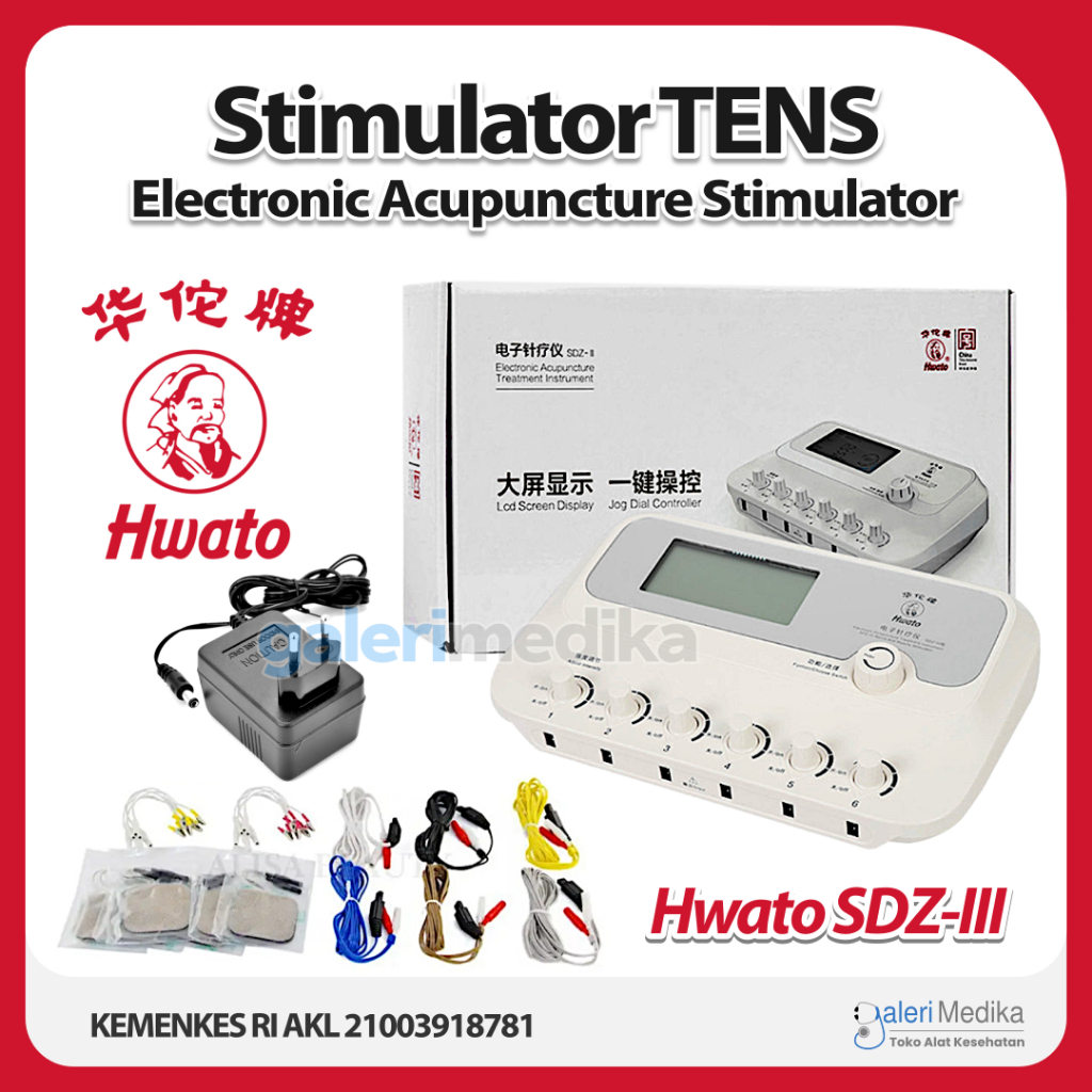 Jual Hwato Stimulator SDZ III Alat Tens Fisioterapi Akupuntur - Acupuncture Tens Hwato | Shopee ...
