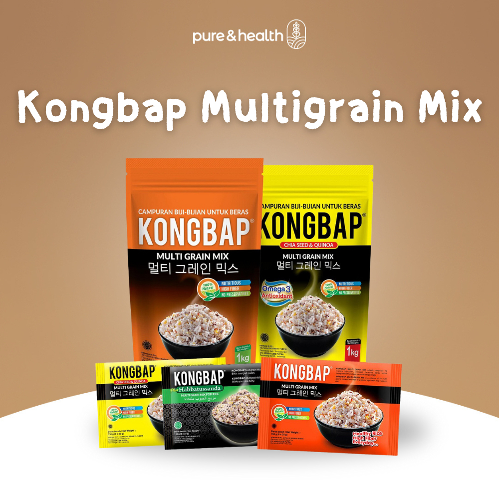 Jual Kongbap Multigrain Mix Beras Organik Pack 150 gr Natural Super ...