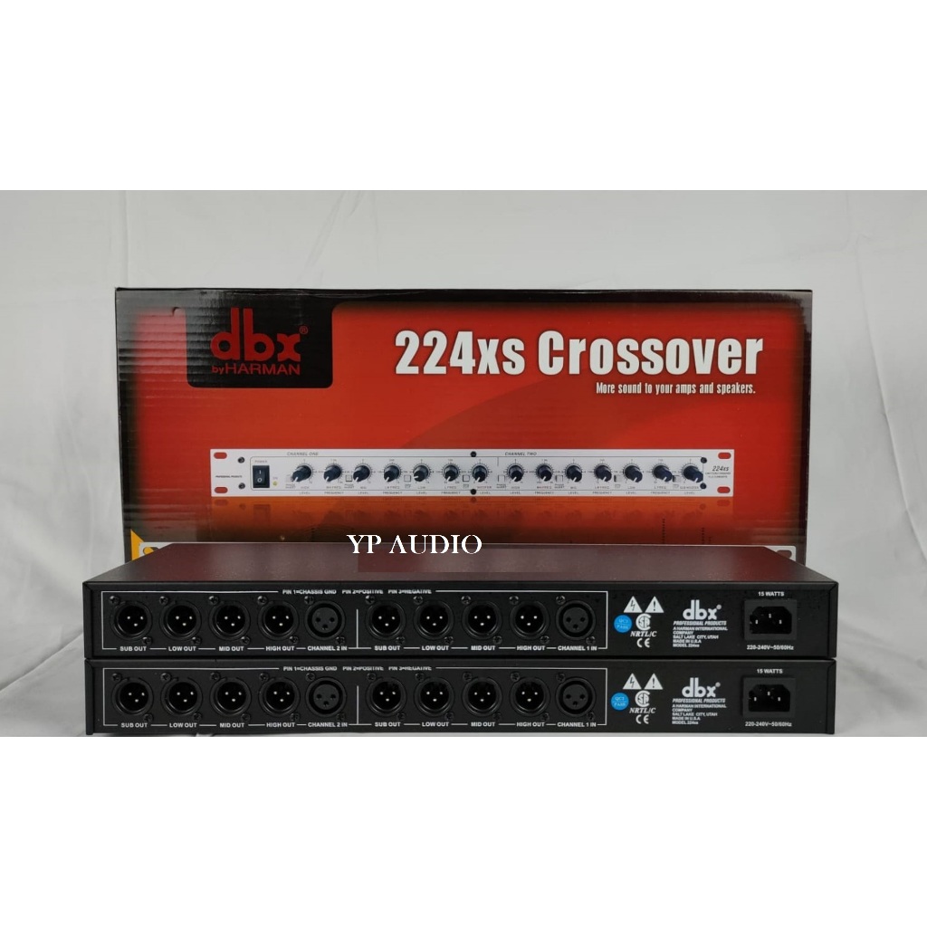 Jual Crossover Dbx 224xs 4 way stereo plus Subwoofer / 224XS | Shopee Indonesia