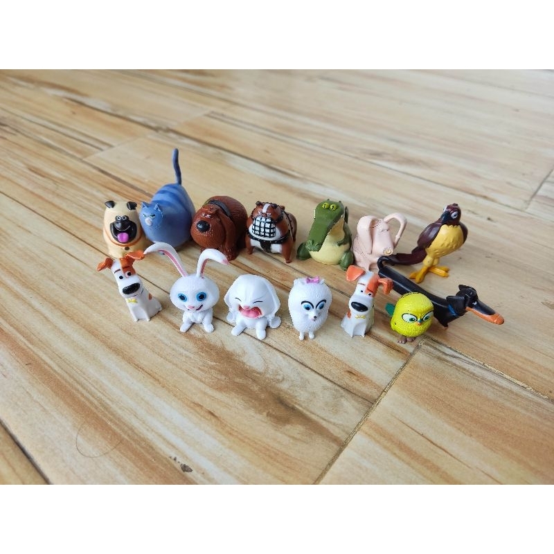 Jual The Secret Life Of Pets Max Snowball Duke Chloe Gidget Action ...