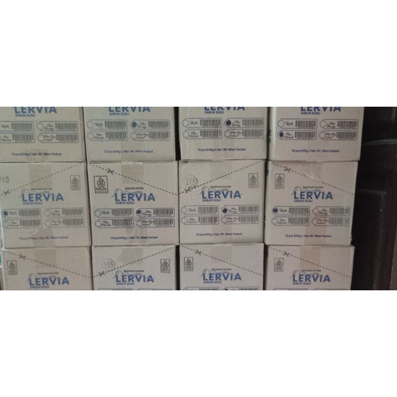 Jual Sabun Lervia karton 90 gr (isi 72 pc) | Shopee Indonesia