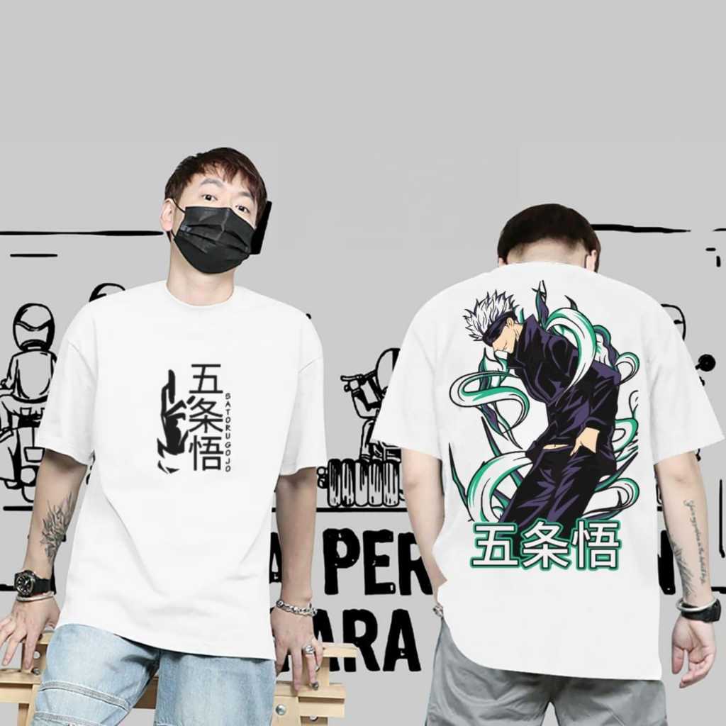 Jual Kaos Tshirt Pria Terbaru Samurai Jepang Karakter Anime Jujutsu ...