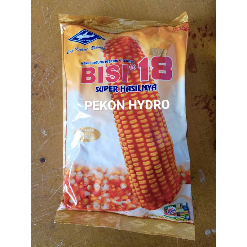 Jual Benih Jagung Hibrida BISI 18 F1 - 1 KG Kemasan Pabrik | Shopee ...