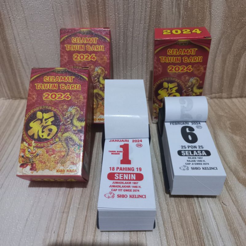 Jual KALENDER HARIAN MINI TAHUN 2024 | Shopee Indonesia