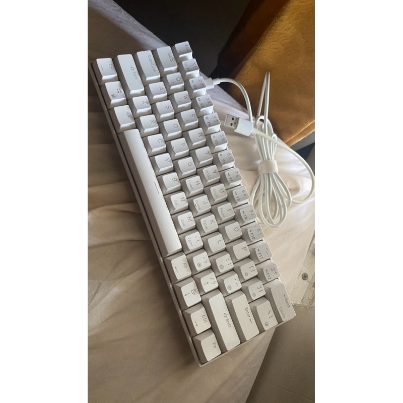 Jual Royal Kludge Keyboard RK61 in White | Shopee Indonesia