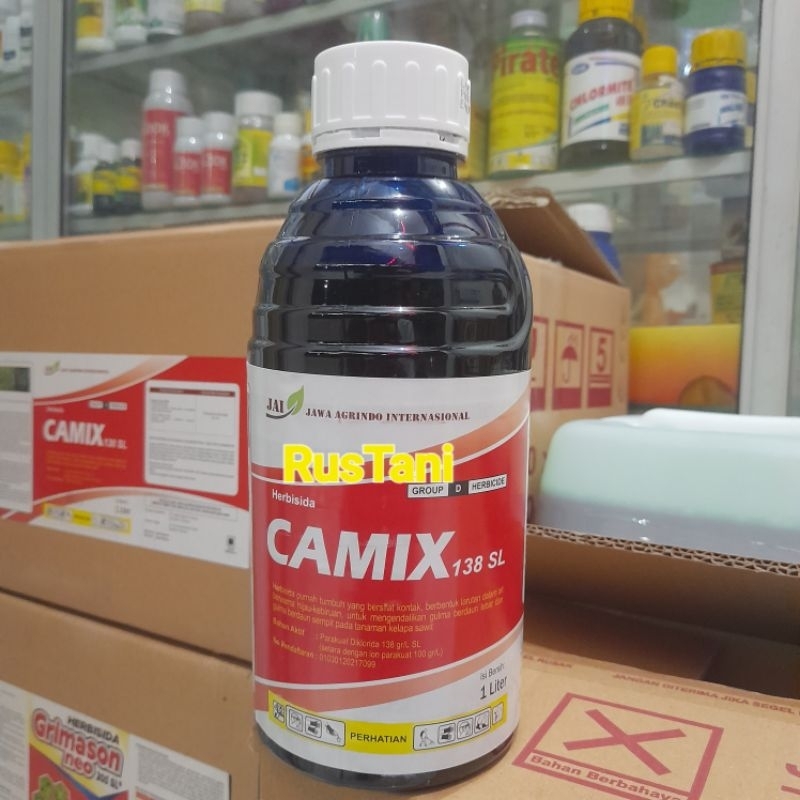 Jual herbisida kontak CAMIX 138SL 1Lt BA:Paraquat diklorida 138g/l | Shopee Indonesia