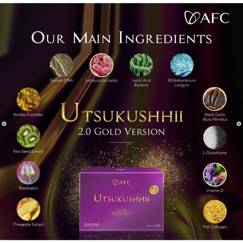 Jual SOP SUBARASHI DAN UTSHUKUSHHI PAKET / AFC PAKET — ASLI DARI ...