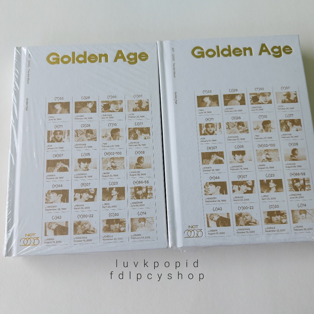 Jual Album GOLDEN AGE NCT 2023 Archiving Ver. Sealed Unsealed Fullset PC Winwin | Shopee Indonesia