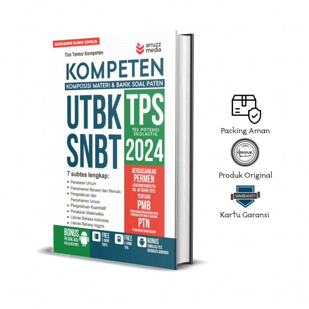 Jual Kompeten UTBK SNBT TPS 2024 - Tim Tentor Kompeten (Original) | Shopee Indonesia