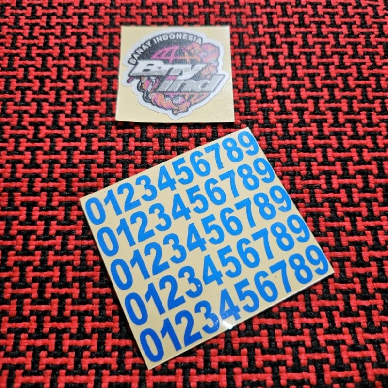 Jual Stiker Sticker Angka Cutting | Shopee Indonesia