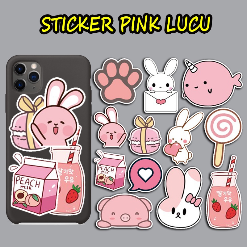 Jual Stiker Pink lucu 1 lembar | Shopee Indonesia
