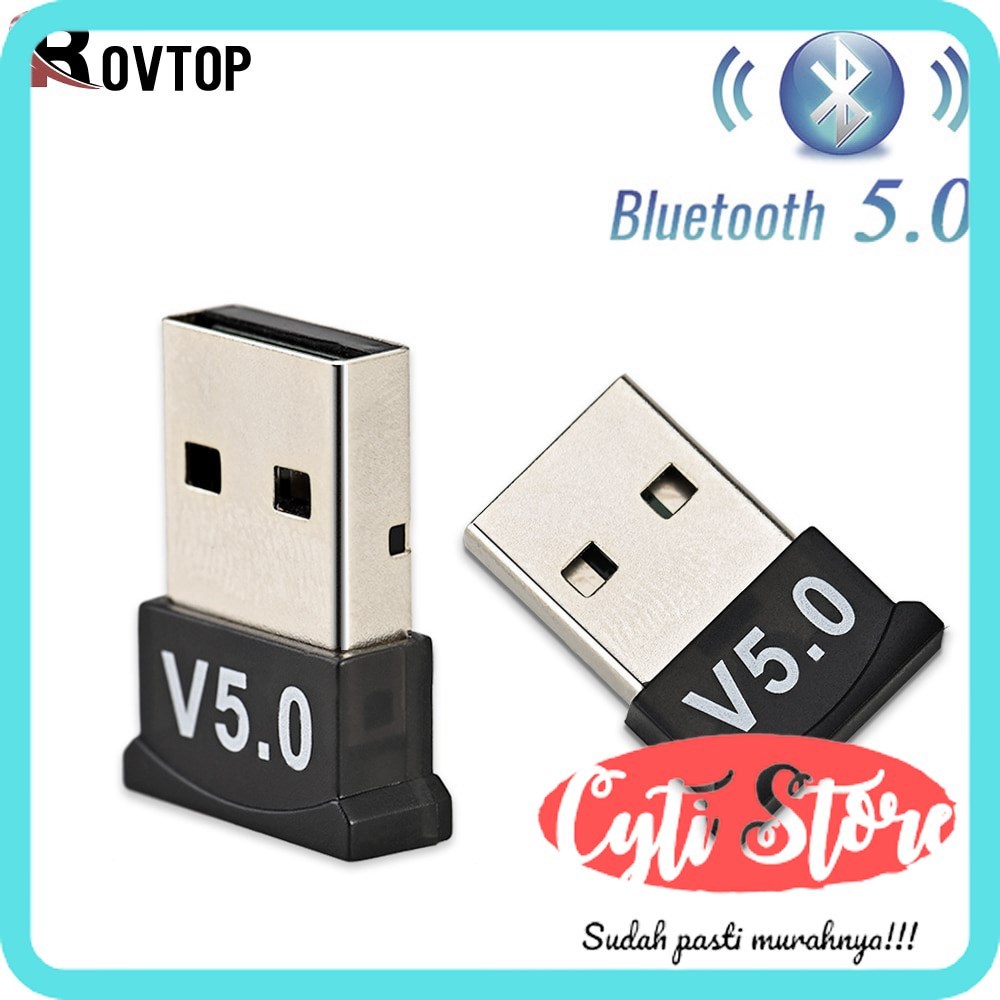 Jual Bluetooth Dongle V5.0 Adapter USB - Black | Shopee Indonesia