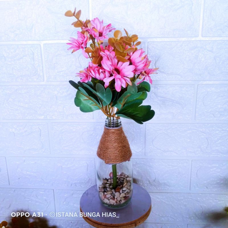 Jual vas bunga Ester botol kaca | Shopee Indonesia