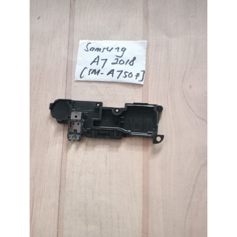 Jual Buzzer Speaker Mp3 dan Tutup Mesin Original Copotan Hp Samsung A7 2018 (sm-A750 f) | Shopee ...