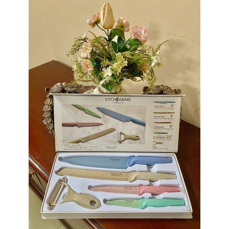 Jual Kitchen Ware - Lock&Lock - Knife Set (Pisau Dapur) | Shopee Indonesia
