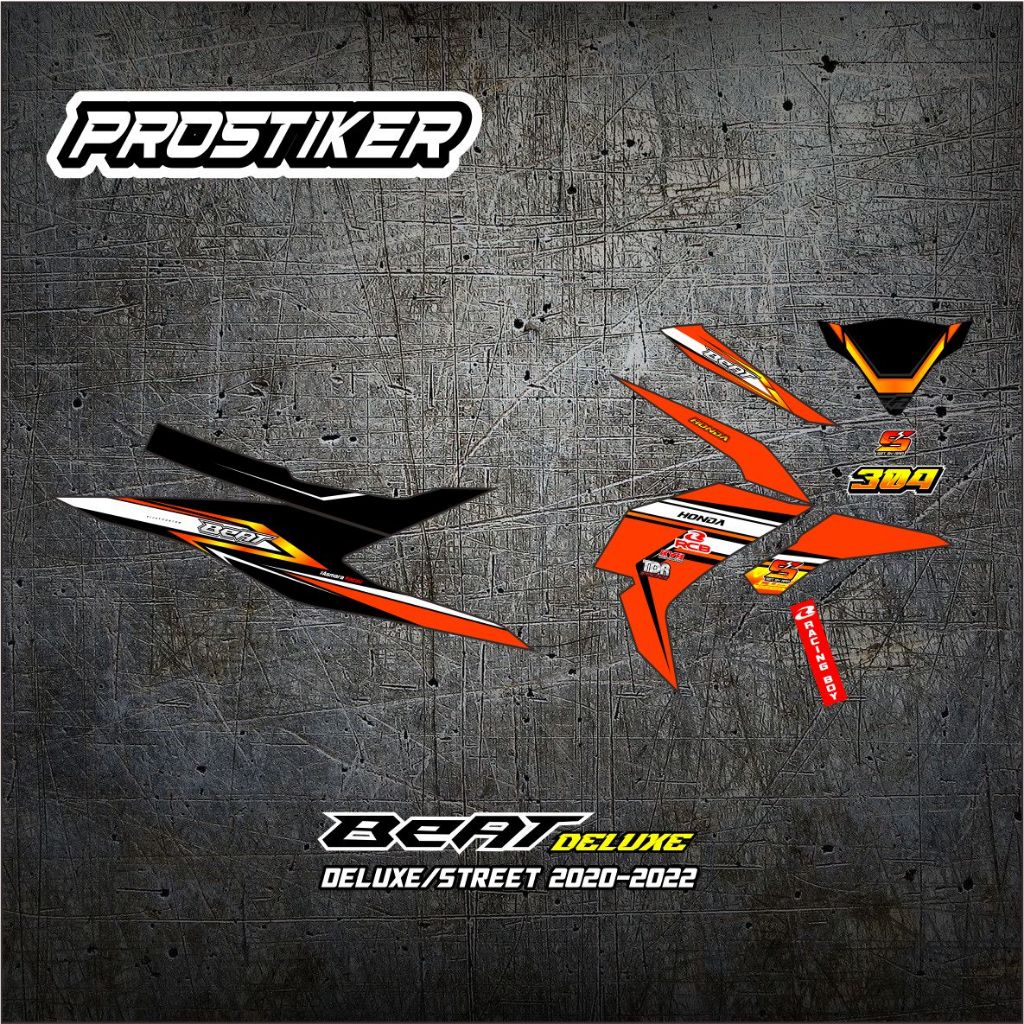 Jual Striping Honda Beat Deluxe/Street/esp/fi Terbaru Paling Keren Free ...