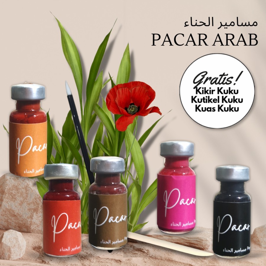 Jual Pacar Kuku Pacar Arab Pewarna Kuku Muslimah Pacar Muslim Kutek ...