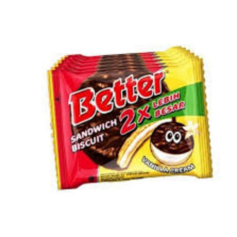 Jual roma better sandwich coklat renceng 10 pcs | Shopee Indonesia