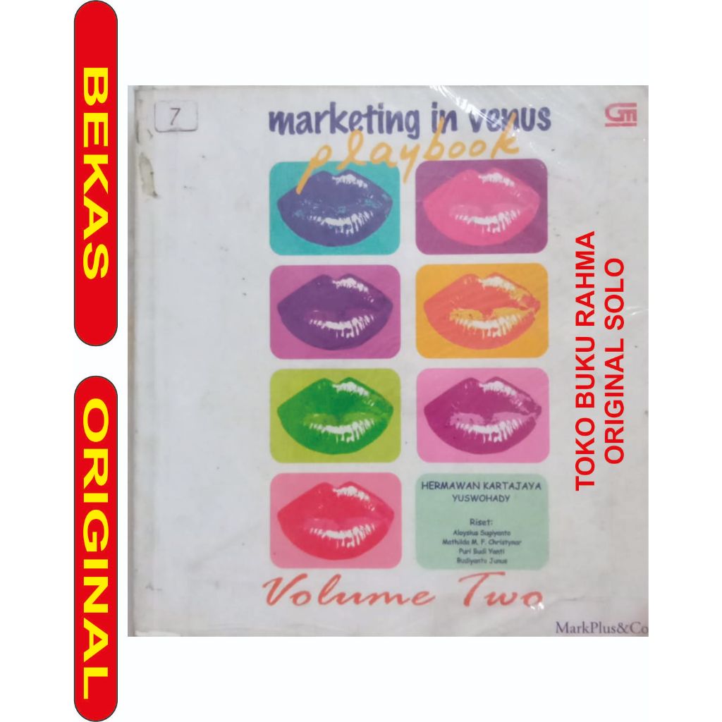 Jual Marketing in Venus Playbook Volume two Hermawan Kartajaya Yuswohady PT. Gramedia Pustaka ...