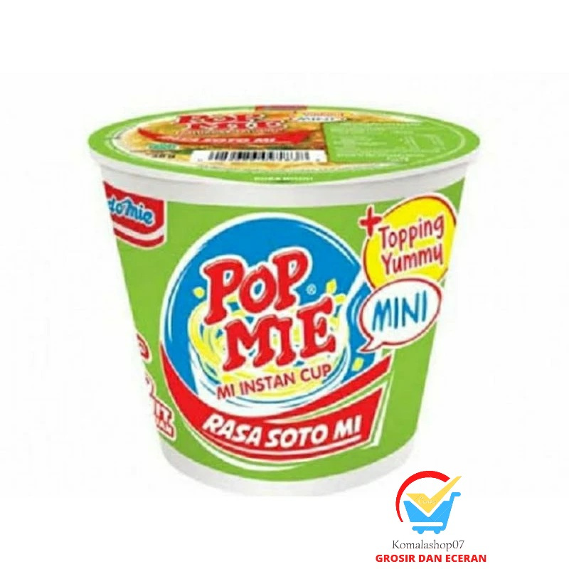 Jual POP MIE MINI MIE INSTAN RASA SOTO MI 40G | Shopee Indonesia