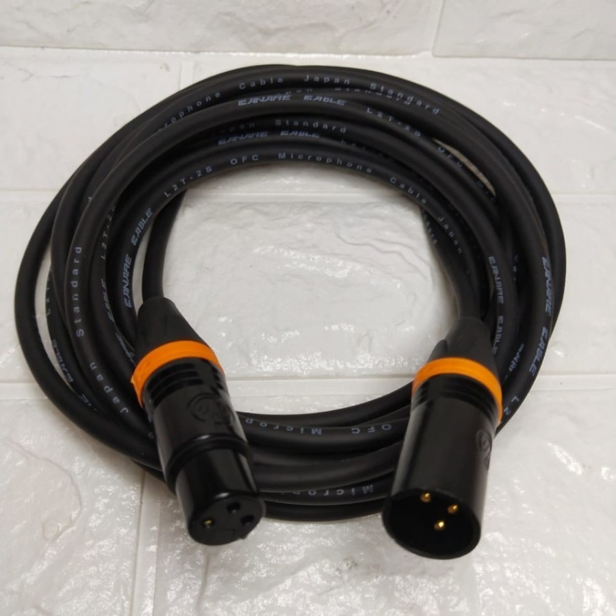 Jual Kabel Mixer Full Jack Canon male to socket Canon Female - 20 Meter ...