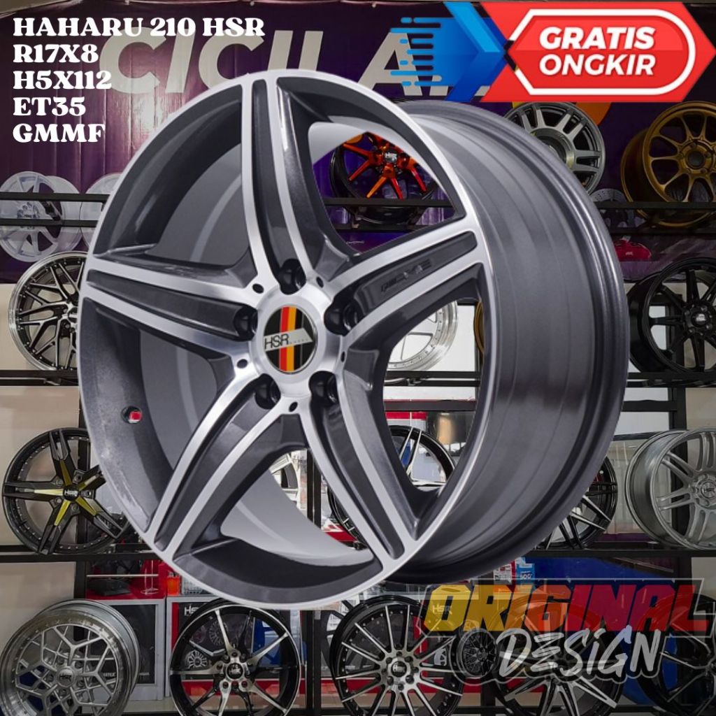 Jual Velg Mobil Mercedes , DFSK Glory , Scirocco , HSR HAHARU Ring 17 R17 | Shopee Indonesia