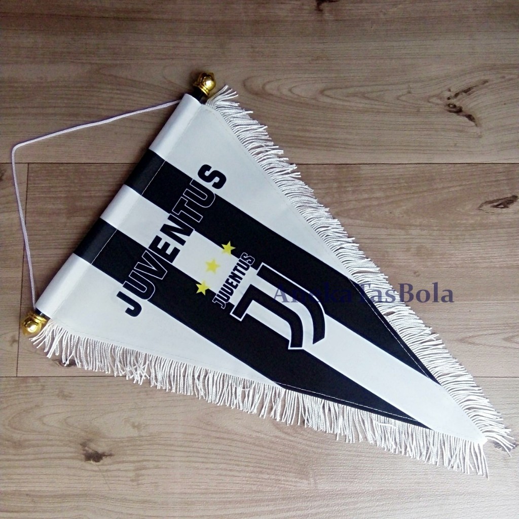 Jual Vandel Bendera Gantung Hiasan Dinding Segitiga Logo Klub Sepakbola ...