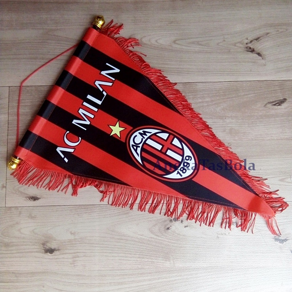 Jual Vandel Bendera Gantung Hiasan Dinding Segitiga Logo Klub Sepakbola ...