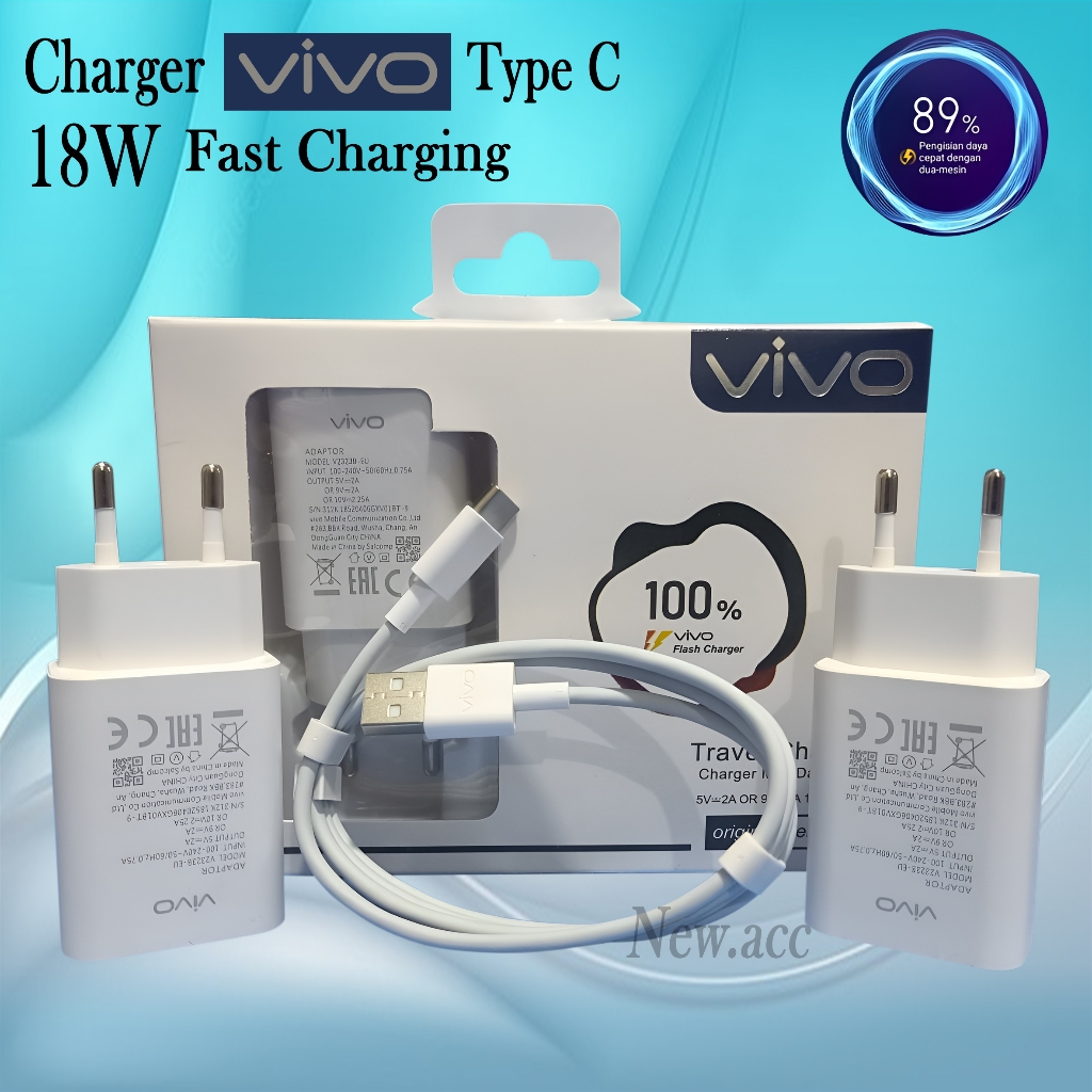 Jual Charger Casan Vivo Type C Fast Charging 18Watt Original | Shopee ... Jual Charger Casan Vivo Type C Fast Charging 18Watt Original | Shopee ...