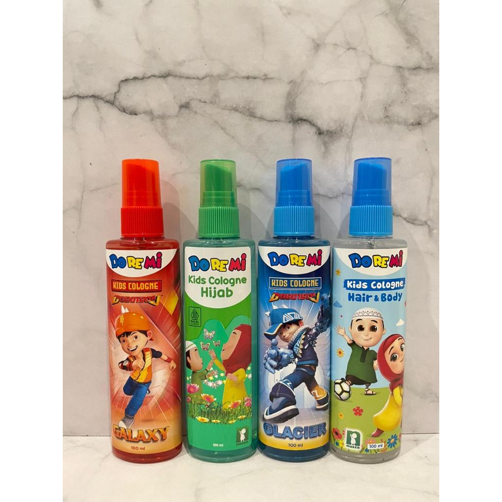 Jual Doremi Kids Cologne Boboiboy - Hijab Nusa & Rara | 100ml | Shopee ...