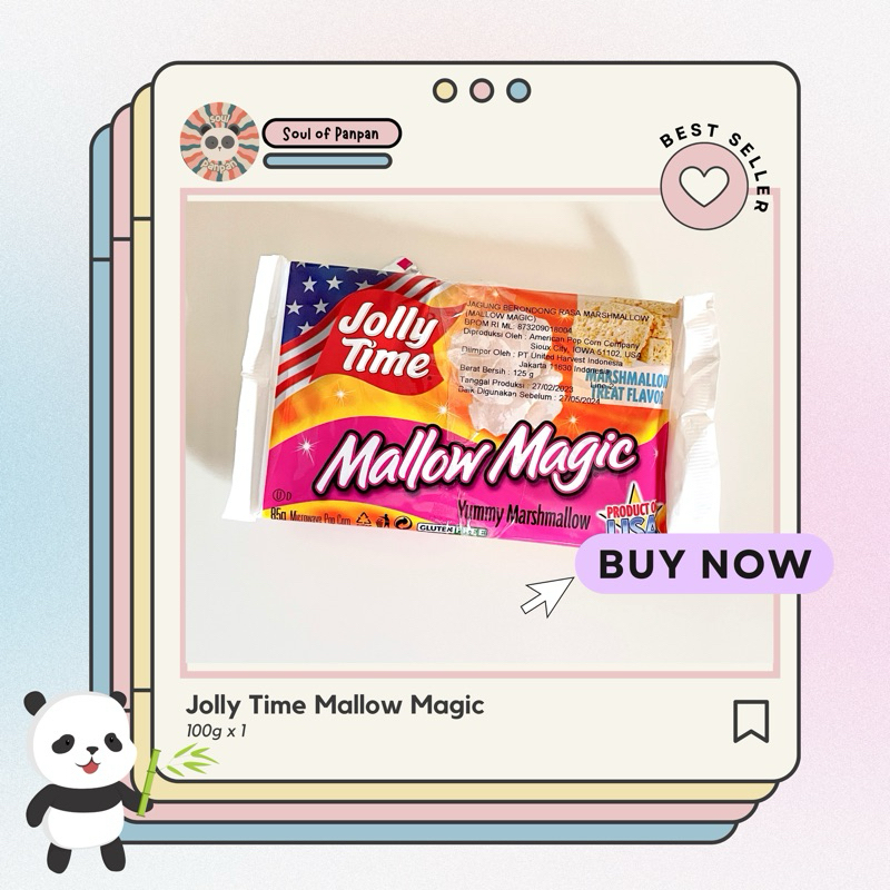 Jual [Ready Stock] Popcorn Jolly time Mallow Magic Popcorn Jagung ...
