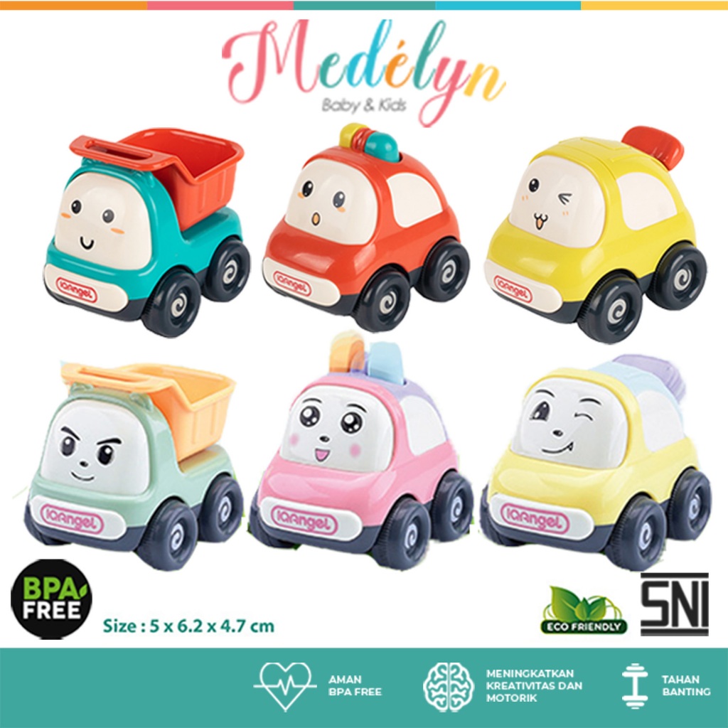Jual IQ ANGEL Mainan Mobil Mobilan Anak Lucu / Car Toys/ Mainan Mobil ...