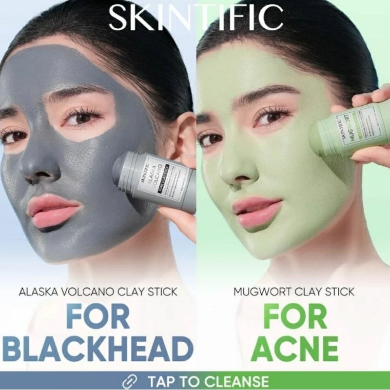 Jual Skintific Mugwort , Volcano Clay Stick 40g | Shopee Indonesia