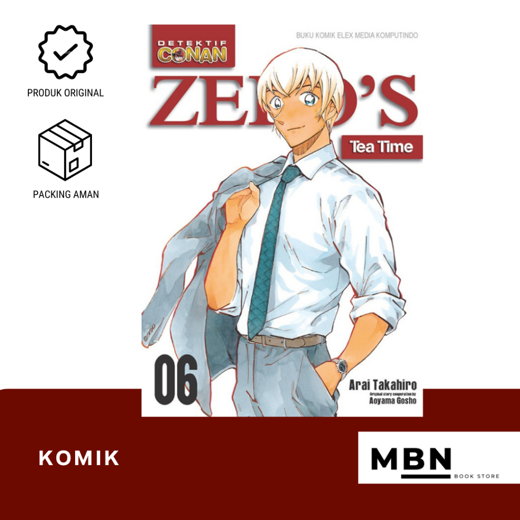 Jual Komik DETEKTIF CONAN ZERO`S TEA TIME vol 1/2/3/4/5/6 ori | Shopee ...