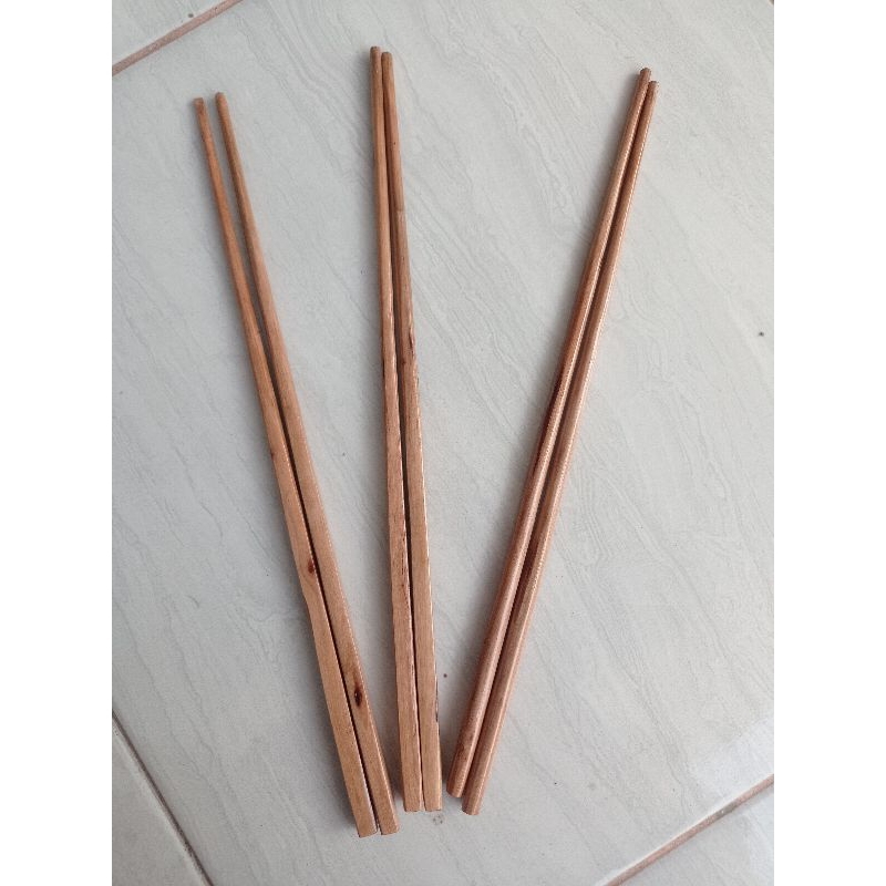 Jual stik mie sumpit kayu stigi panjang 31cm | Shopee Indonesia