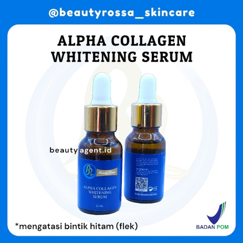 Jual Beauty Rossa - 𝗔𝗹𝗽𝗵𝗮 𝗖𝗼𝗹𝗹𝗮𝗴𝗲𝗻 𝗪𝗵𝗶𝘁𝗲𝗻𝗶𝗻𝗴 𝗦𝗲𝗿𝘂𝗺 arbutin pemutih ...