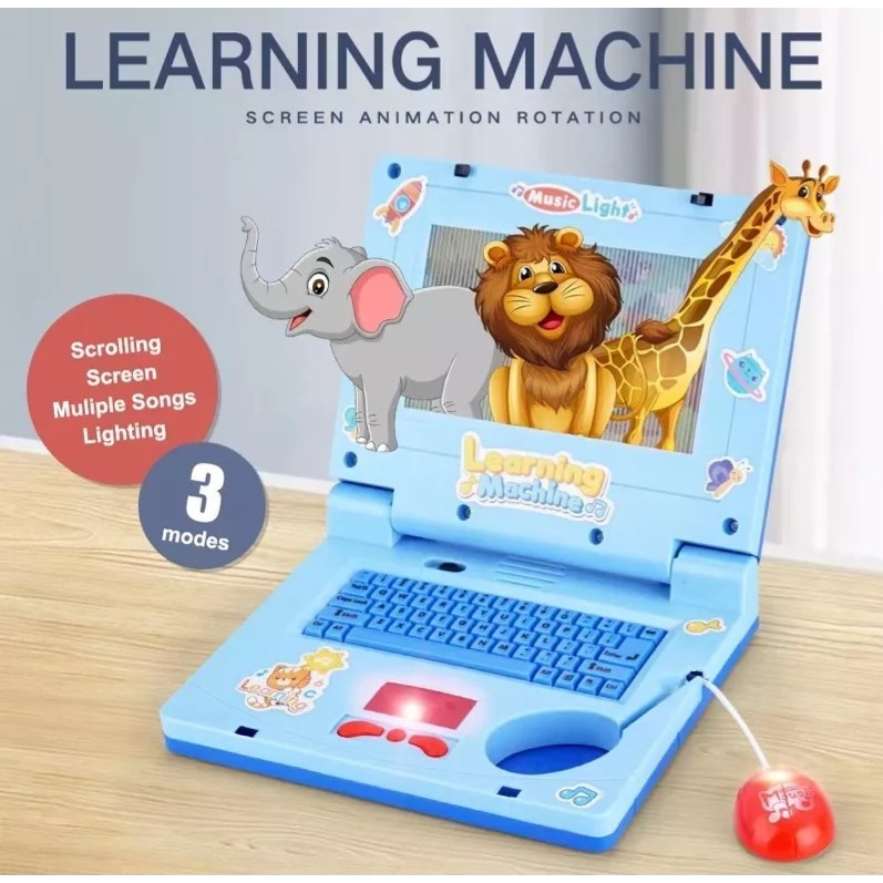 Jual MAINAN LAPTOP EDUKASI KOMPUTER LEARNING MACHINE TOYS | Shopee ...