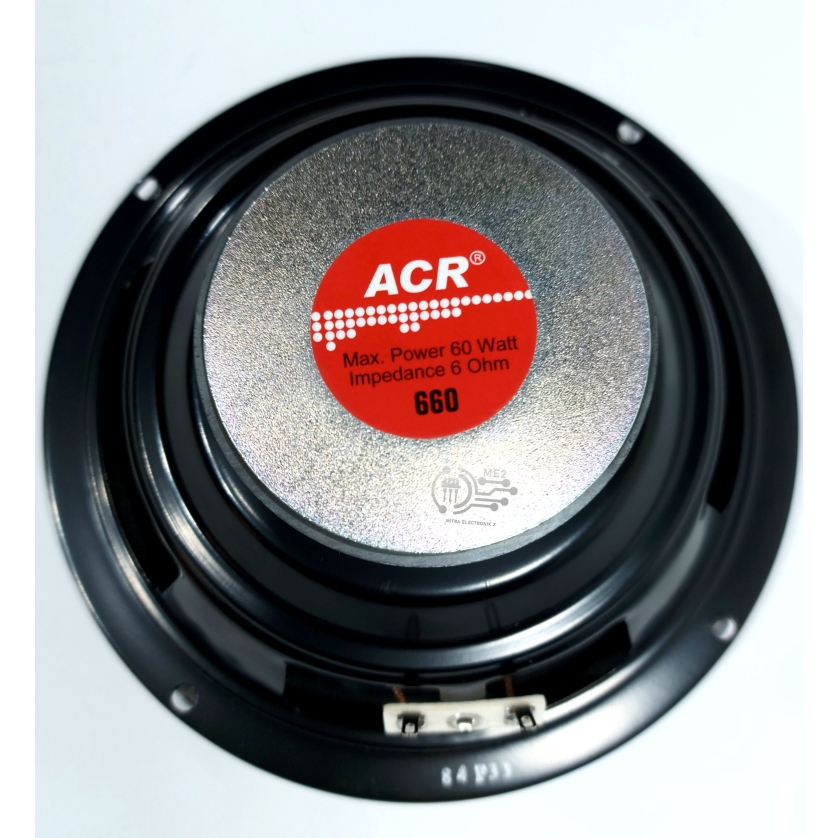 Jual Speaker ACR Woofer 6 Inch Tipe 660 Speaker Miniatur | Shopee Indonesia