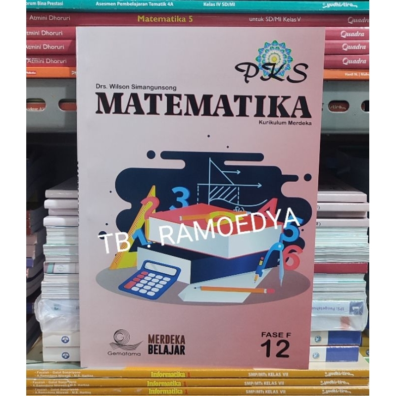 Jual Buku PKS Matematika SMA/MA kelas 12 Kurikulum Merdeka Gematama | Shopee Indonesia